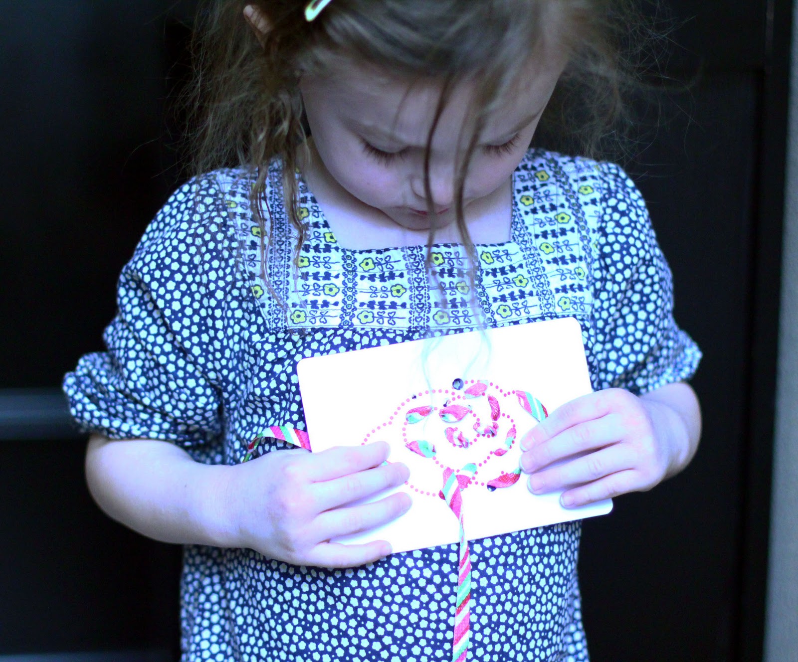 swoon studio: DIY threading cards