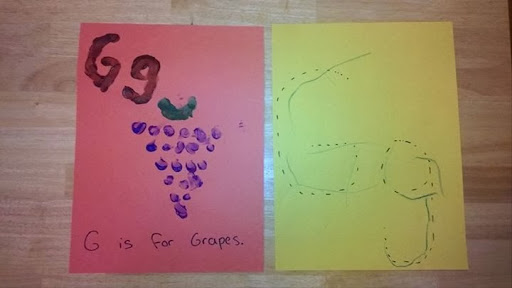 The cow jumping over the moon: Homemade Alphabet Book!