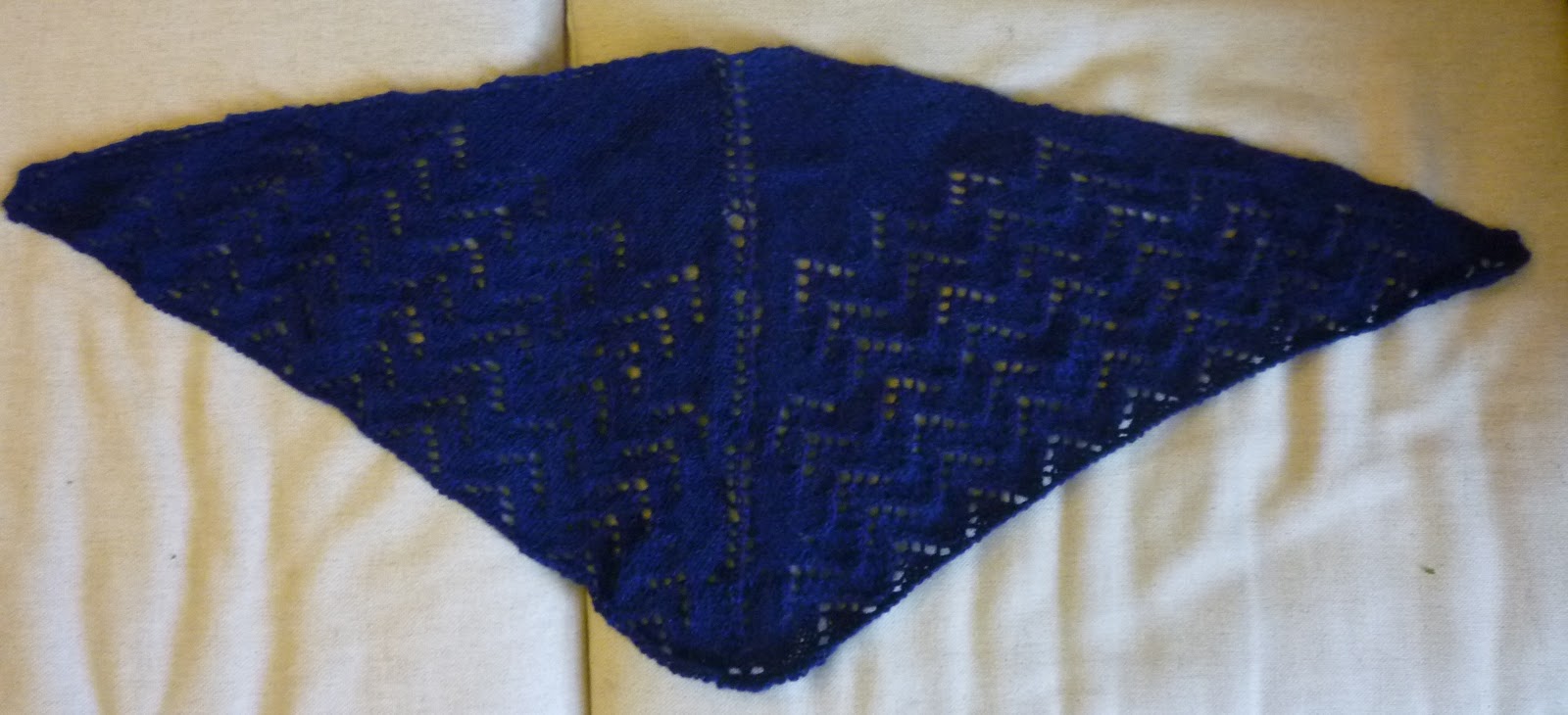 Kestrel Makes: Finished Object! Knitted Manta Ray Cover