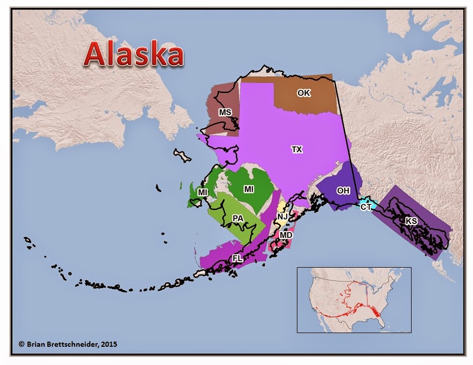 Brian B S Climate Blog Alaska Size Comparison Maps
