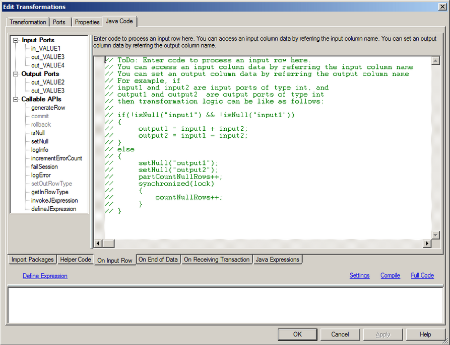 Informatica Powercenter Notes Multiplying Rows With Java Transformation