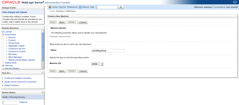 Oracle Stack Configuring And Starting Node Manager