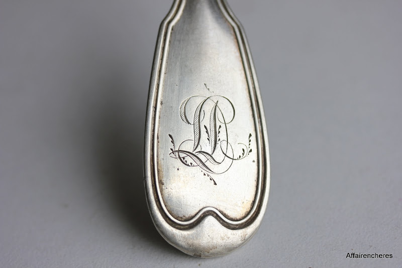 FOURCHETTE - ARGENT MASSIF - POINCON TETE DE MINERVE - 950/1000 - 75 g ...