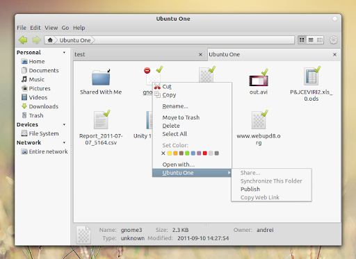 Marlin (elementary File Browser) Gets Dropbox And UbuntuOne Plugins ...