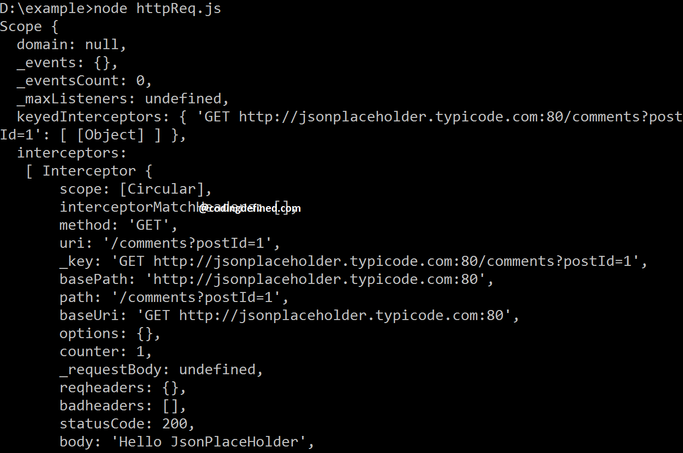 How To Intercept Http Requests In Node Js Coding Defined