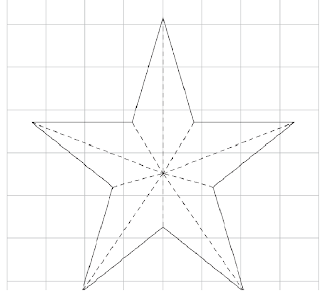 Moldes y Figuras de Sucha Foami: moldes de estrellas