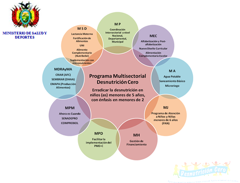 Programa Multisectorial De Desnutricion Cero En Bolivia Diapositivas