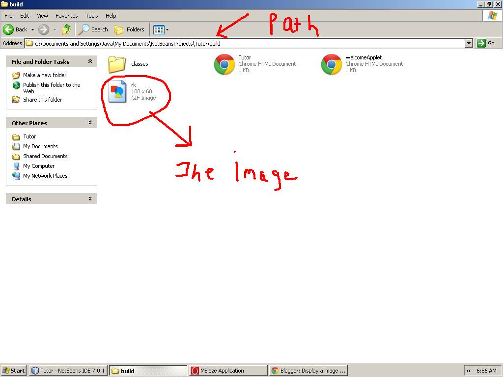 Display A Image In A Applet Using Netbeans Easily