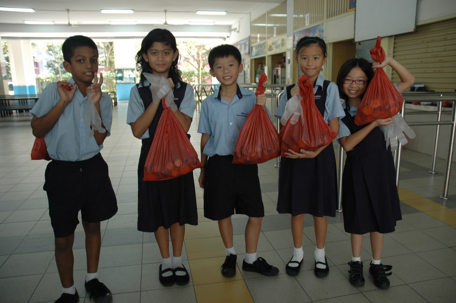 Meridian Primary School Singapore: Total Defence Day 2011