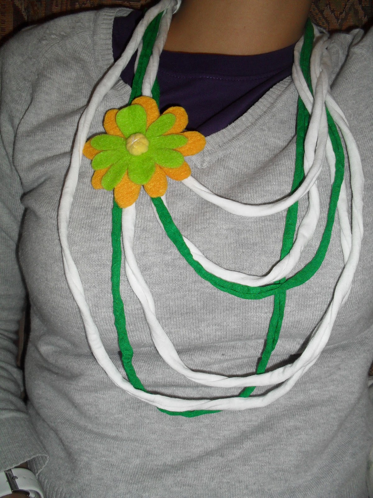 Ideias Coloridas: Colares