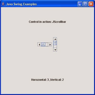Java Swing Ui Jscrollbar Luffycode Dev