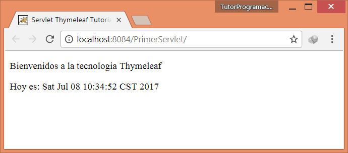 Integrar Thymeleaf a un Servlet Java