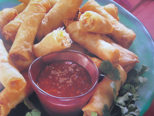 Thai Deep Fried Spring Rolls Recipe : MADAM RECIPE