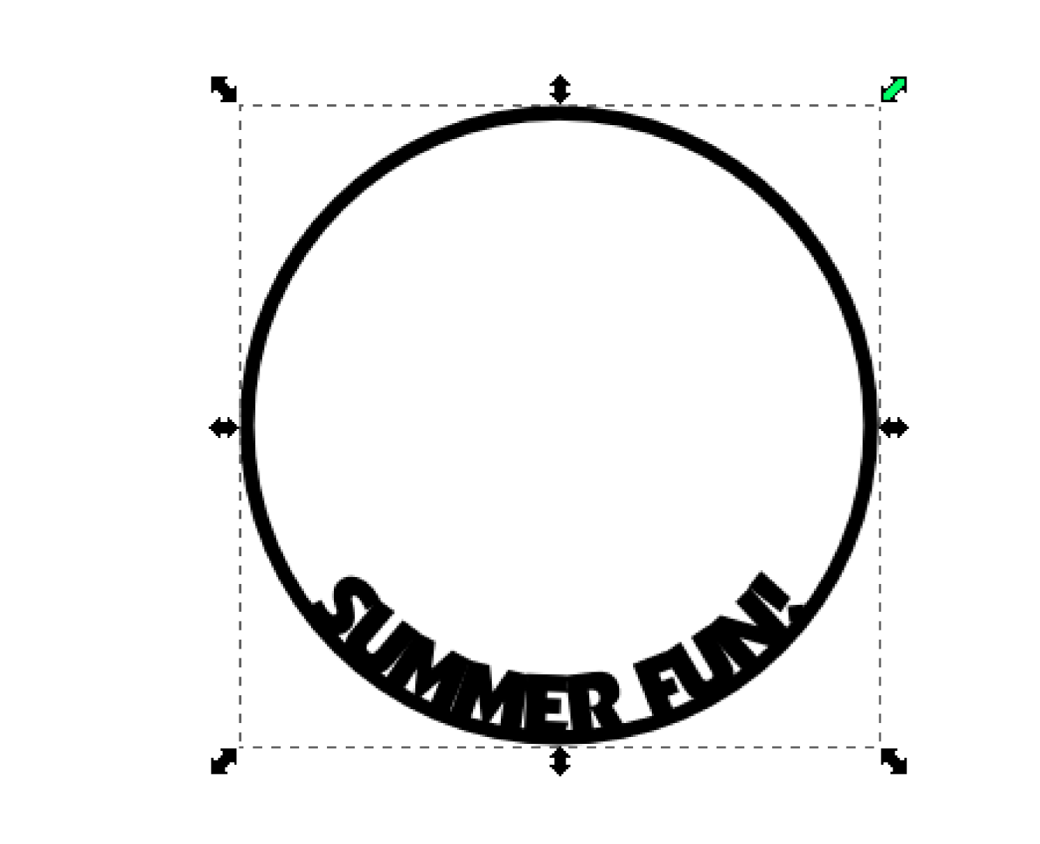 Inkscape Drawing Circle Trekdax