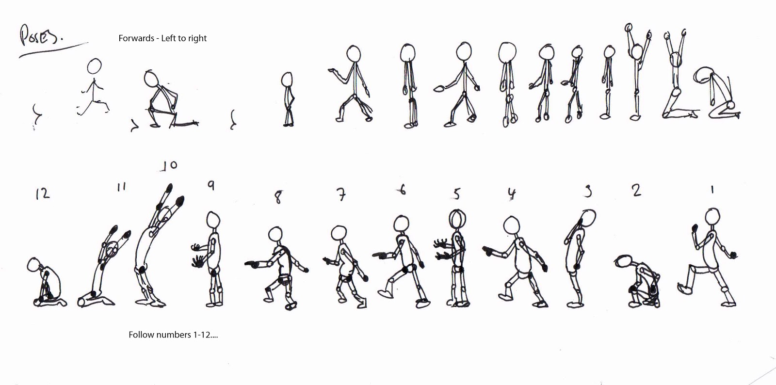 Adam Weaver Animation Key Poses And Video Reference
