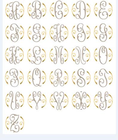 FullerWorks Customized Embroidery and more...: Arabesque Font