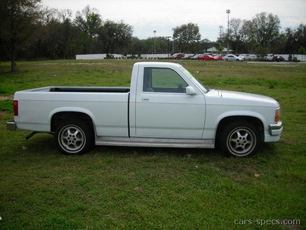 1991 Dodge Dakota Regular Cab Specifications, Pictures, Prices