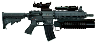 HK416 assault rifle