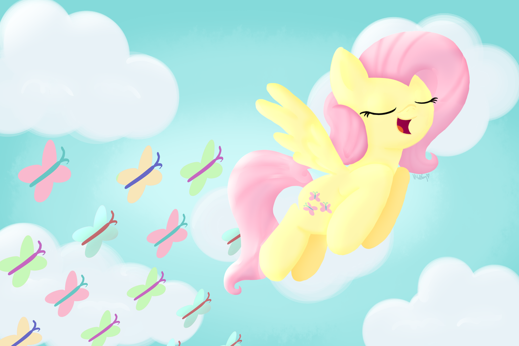 Equestria Daily - MLP Stuff!: Fluttershy Day Art/Wallpapers/3D!