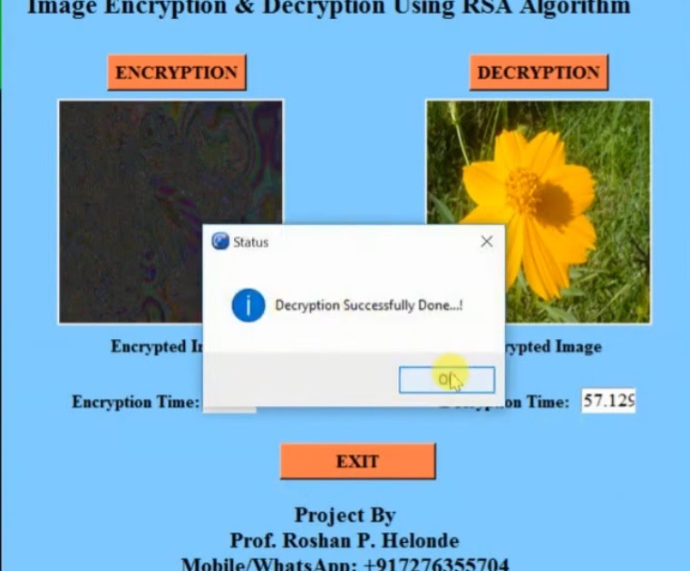 Encryption And Decryption Intergers Using Rsa Algorithm In Python Diopm