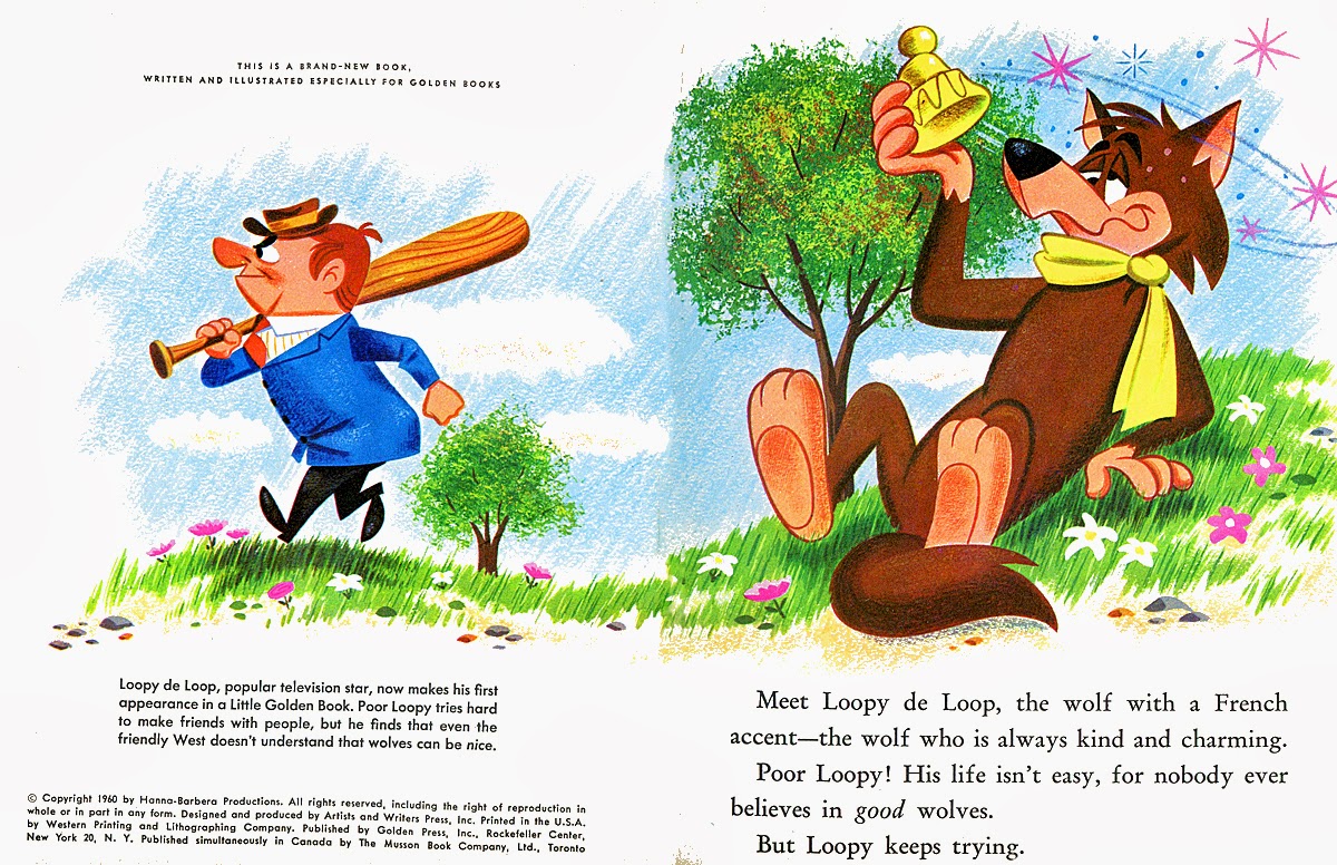 The Big Blog Of Kids Comics Loopy De Loop In Little Golden Books