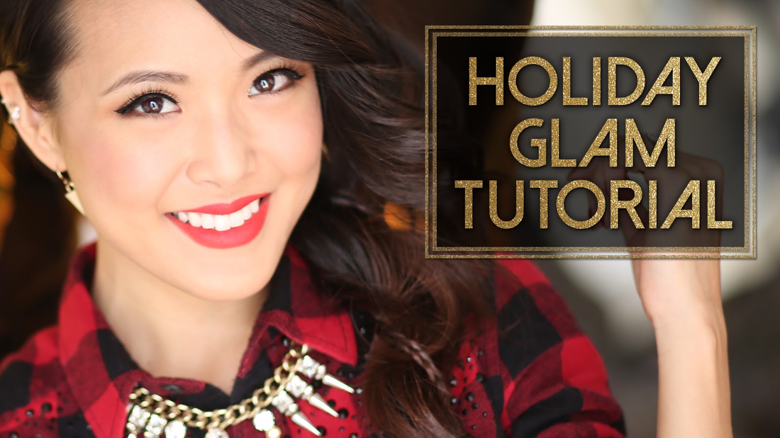 Holiday Glam Hair Makeup Tutorial From Head To Toe