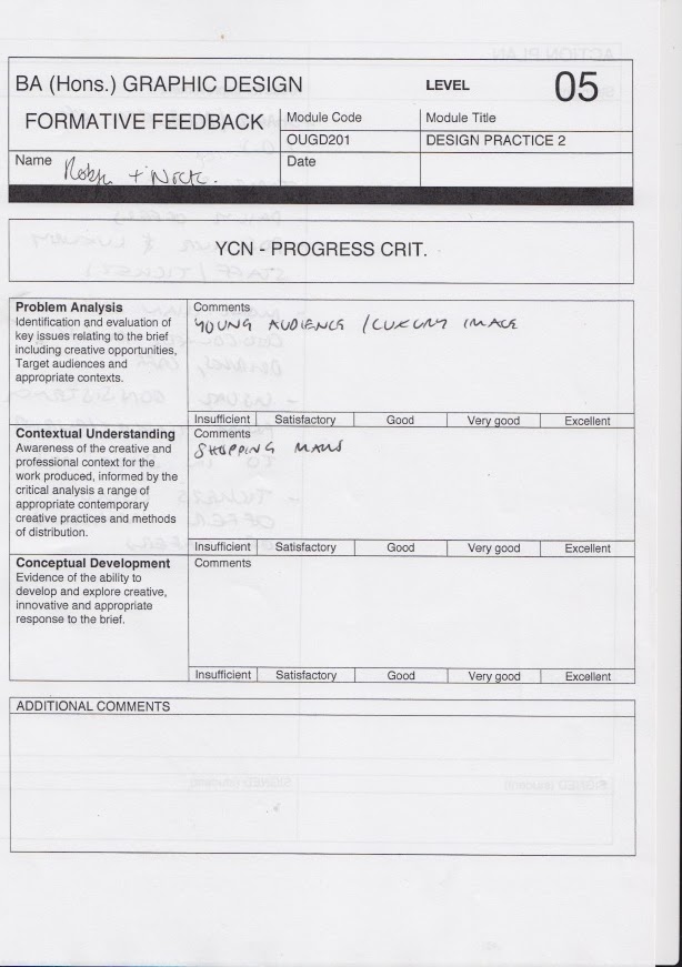 design practice: Crit Feedback