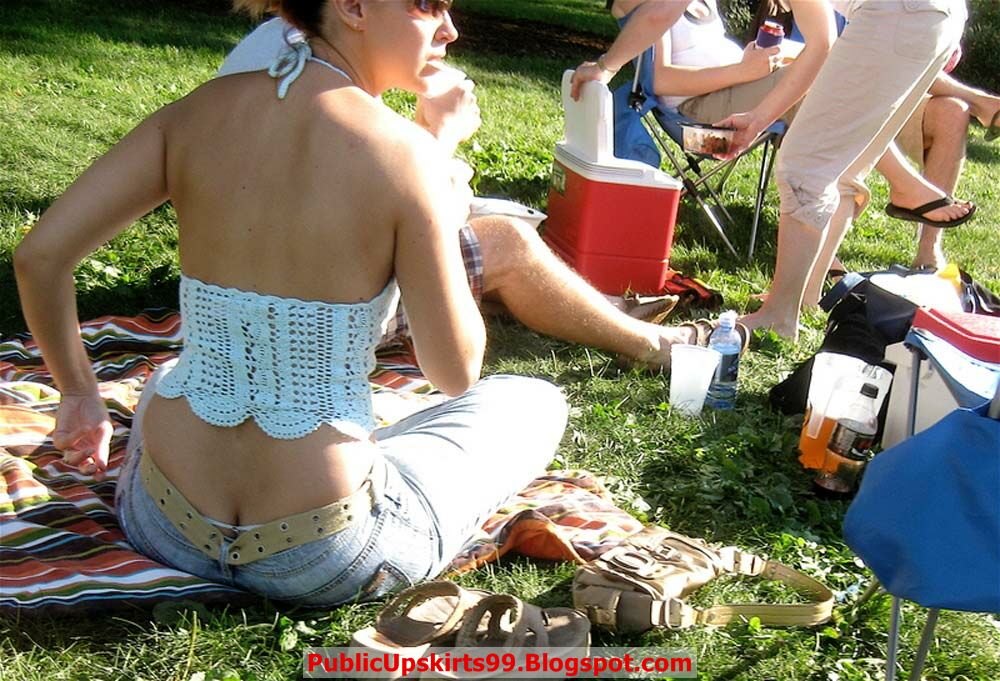 Candid Park Butt Crack 13 Public Upskirts