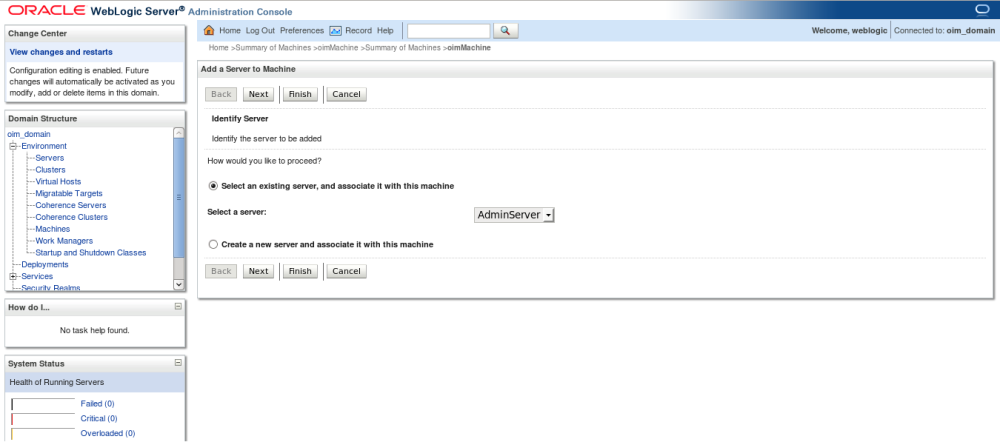 Oracle Stack Configuring And Starting Node Manager