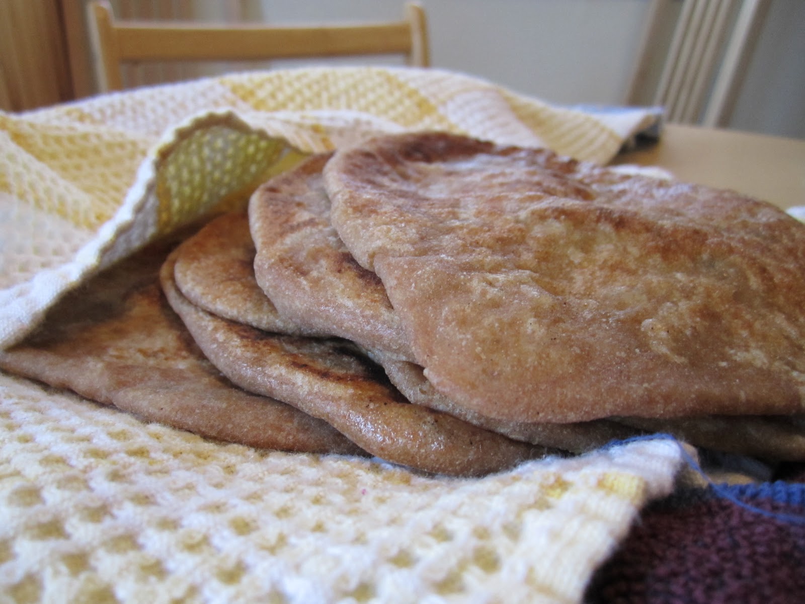 Stir it! Scrape it! Mix it! Bake it!: Balloon bread and ghee