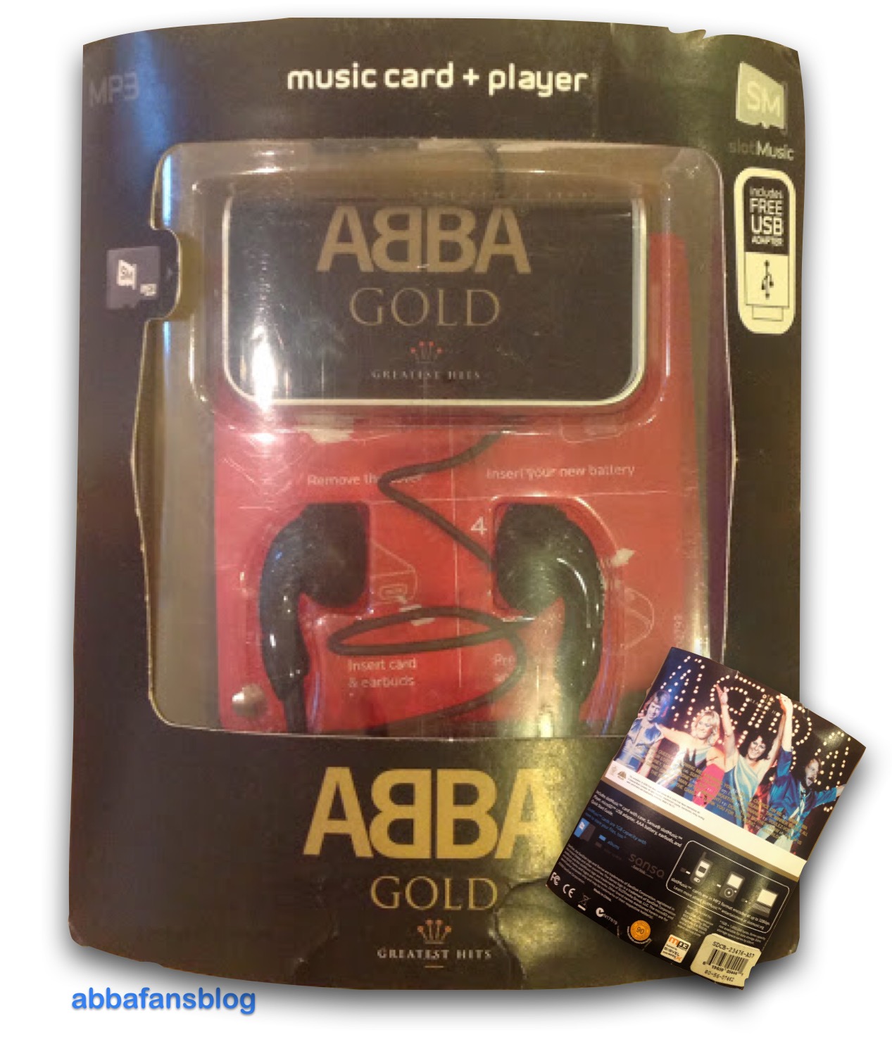 ABBA Fans Blog: Collection - "Abba Gold" MP3 Player