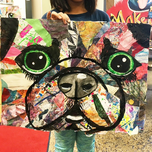 smART Class: Collage animals