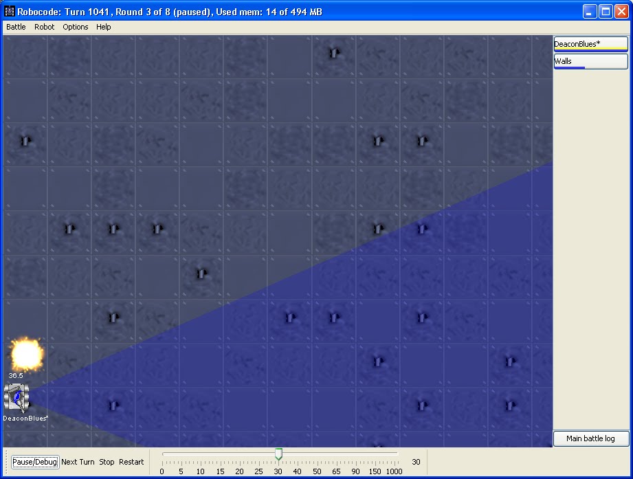 Software Engineering Log Competitive Robocode Robot