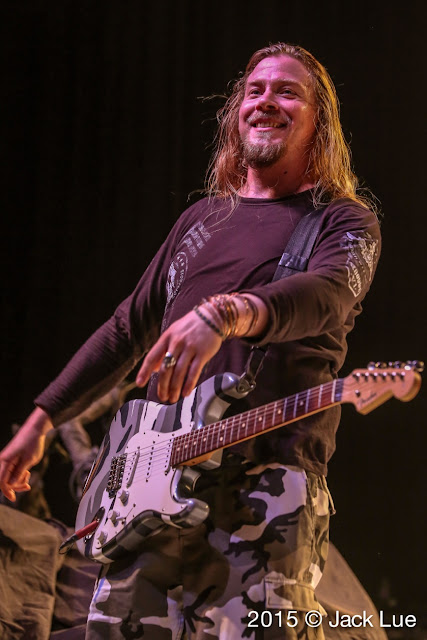 Thobbe Englund, Chris Rörland: Sabaton @ The Greek Theater 05-01-15 ...