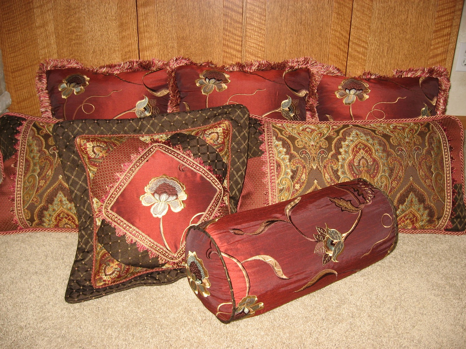 Window Fashions: Pretty Pillow Pazazz