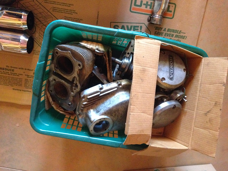 CB350 Parts: Engine, Side Covers, Fenders, Tanks, Misc other. | Honda Twins