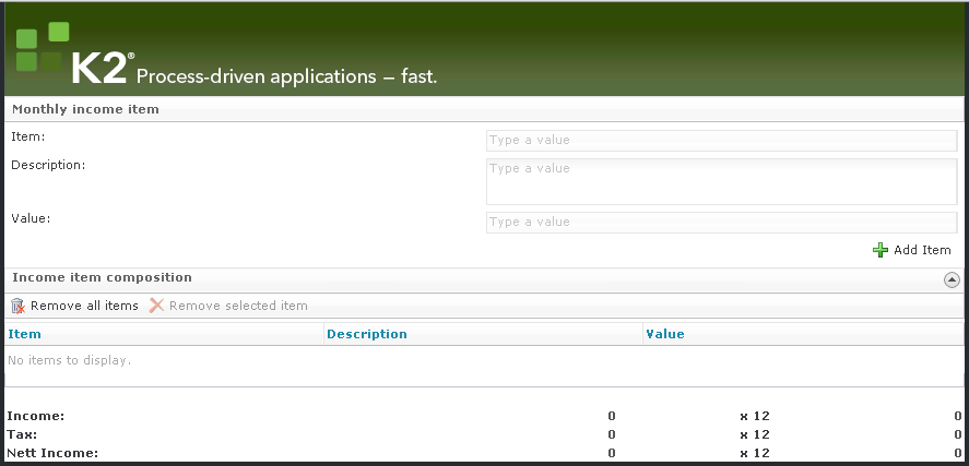 K2 Smartforms Expressions