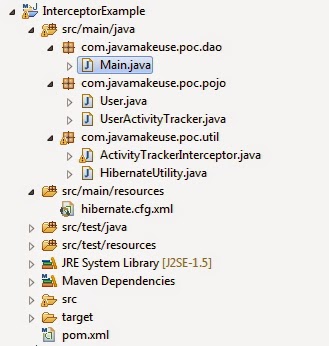 Tutorial Hibernate Interceptor Example Javamakeuse Java Big Data