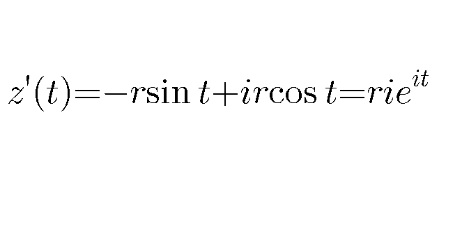 3 Steps To Parametrization Of a Curve in The Complex Plane