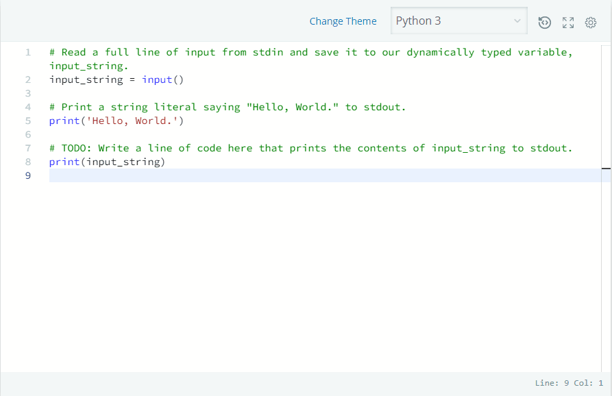 Day 0 Hello World 30 Days Of Code Hacker Rank Solution Sloth Coders