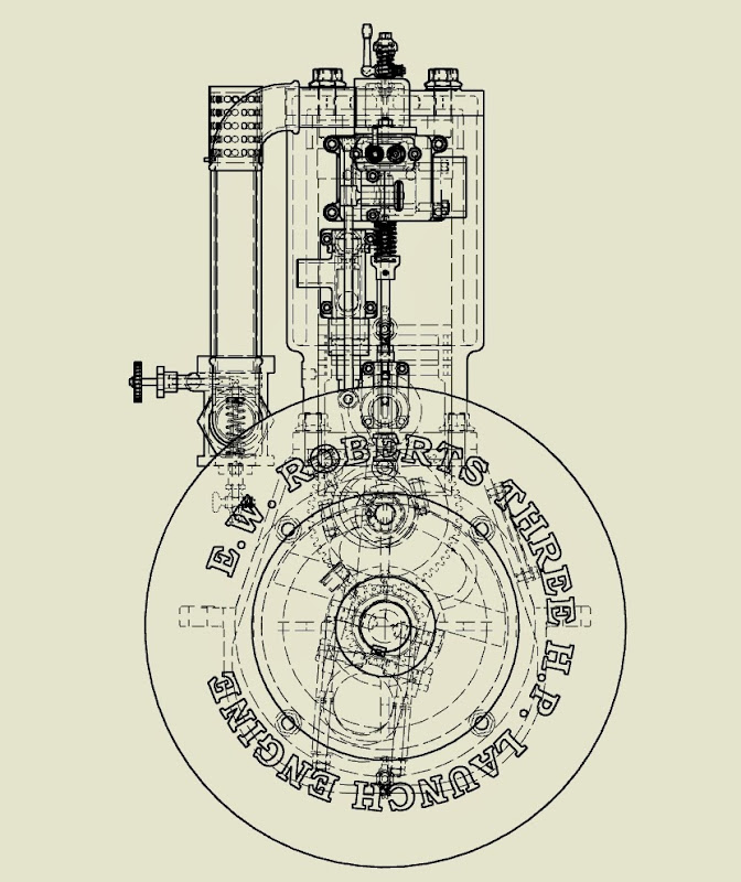 Antique Machinery and History | E.w. Roberts 3 hp launch engine ...