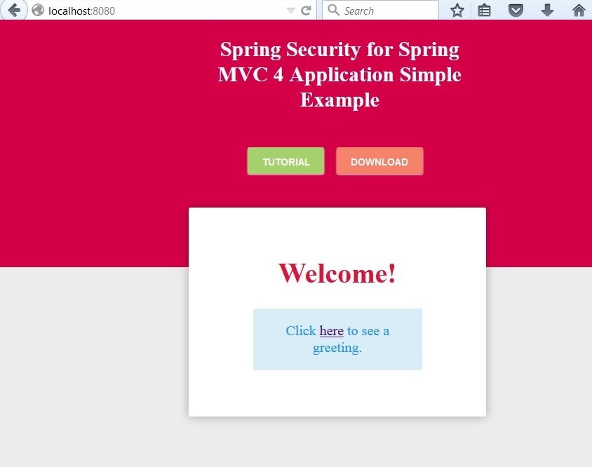 Spring Security 4 For Spring Mvc Using Spring Data Jpa And Spring Boot