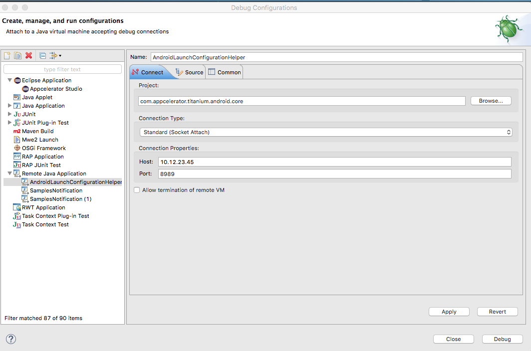 Java And Eclipse Plugin Development Eclipse Rcp Remote Debugging
