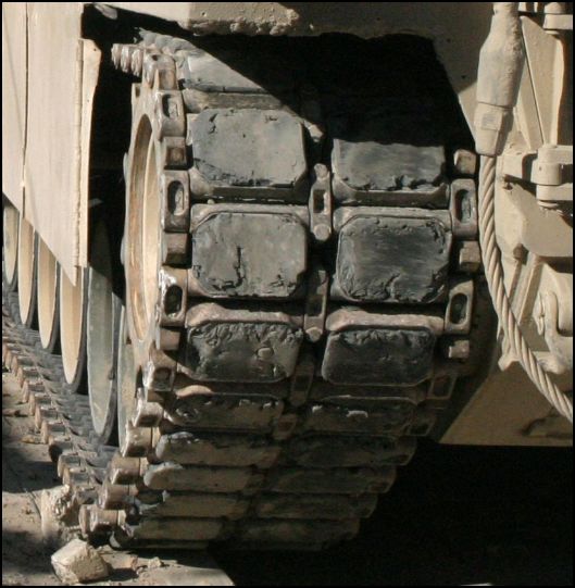 Abrams track pad damage, USMC related.... - Missing-Lynx