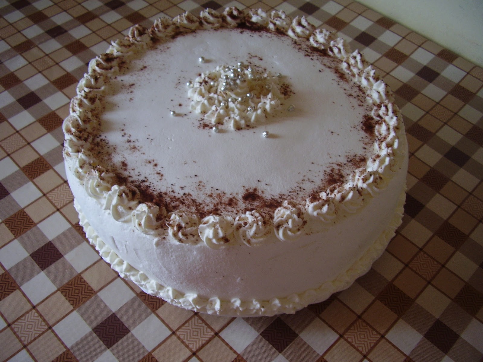 Myra's kitchen: Tort mascarpone
