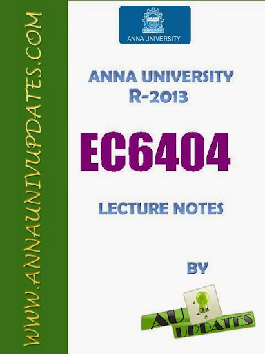 EC6404 Linear Integrated Circuits Lic Lecture Notes and Question Bank ...