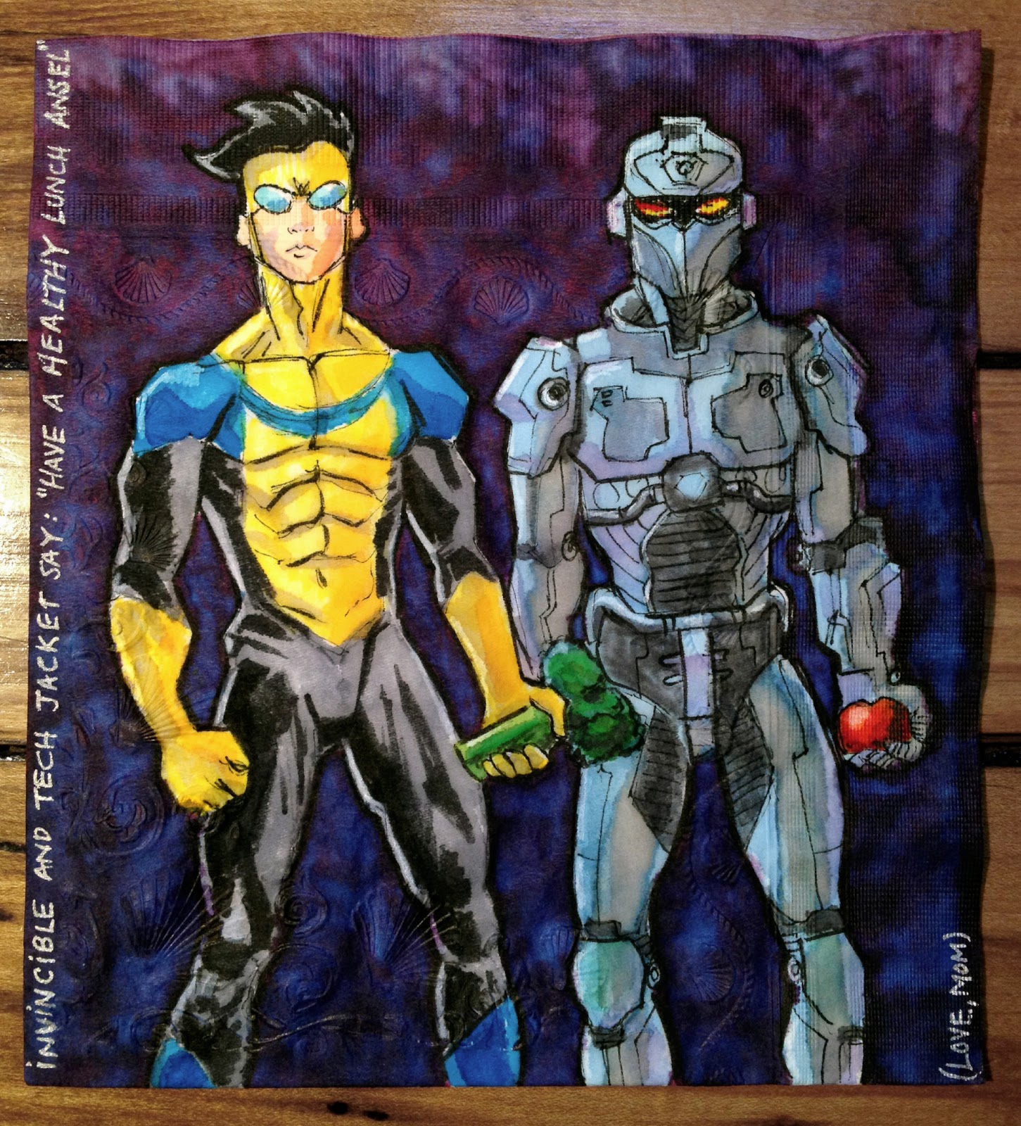 Daily Napkins Invincible And Tech Jacket