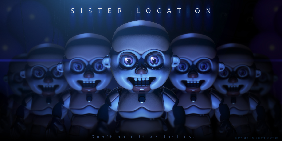 FNAF WALLPAPERS br: FNAF SISTER LOCATION NEW TEASER