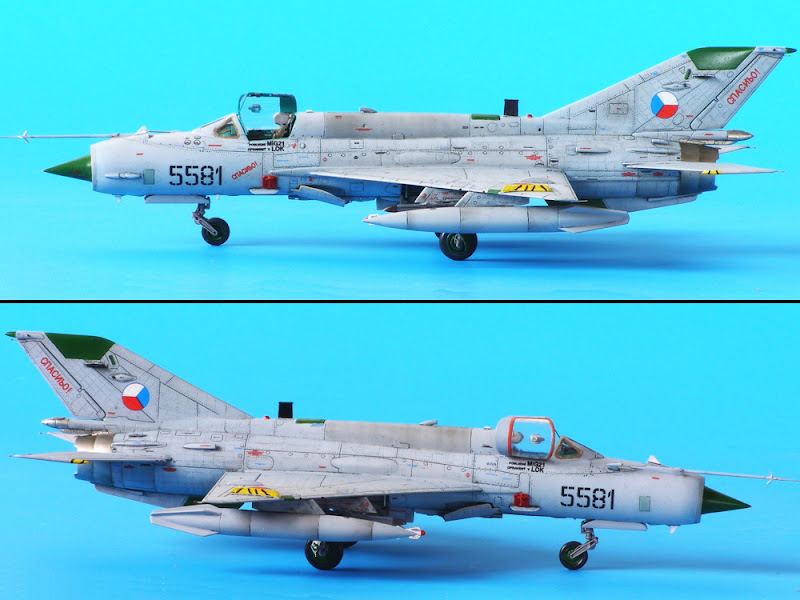 MiG-21MF & MiG-21MFN Fishbed-, RV Aircraft 1/72 - Ready for Inspection ...