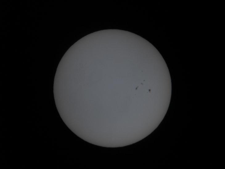 First attempt at Solar photos after DIY Filter - Solar Observing and ...